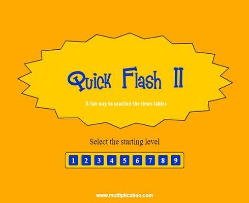 Quick Flash Cards - Division